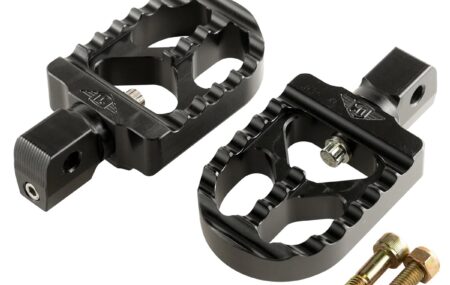 INDIAN SERRATED FOOTPEGS SHORT | Flow Style Custom